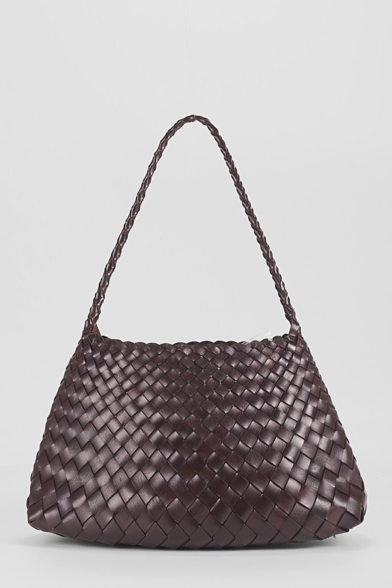 Selina Woven Shoulder Bag- Espresso – ellyla